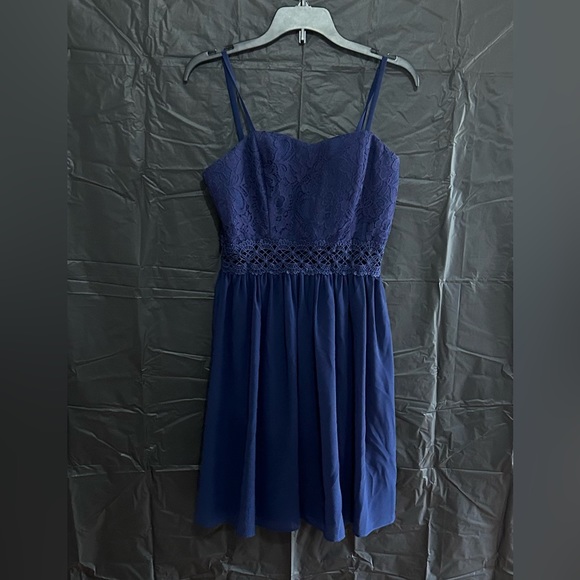 BCX | Dresses | This Is A Beautiful Navy Blue Dress Like New In A Size ...